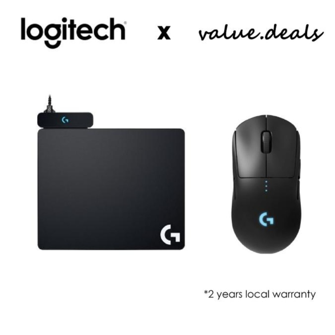 Logitech G pro hero wireless mouse and Wireless charging power play ...