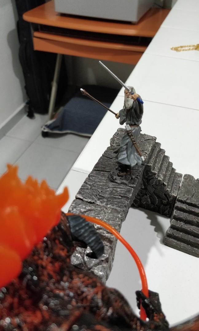 Lord of the Rings Armies of Middle Earth Battle Scenes Bridge at Khazad ...