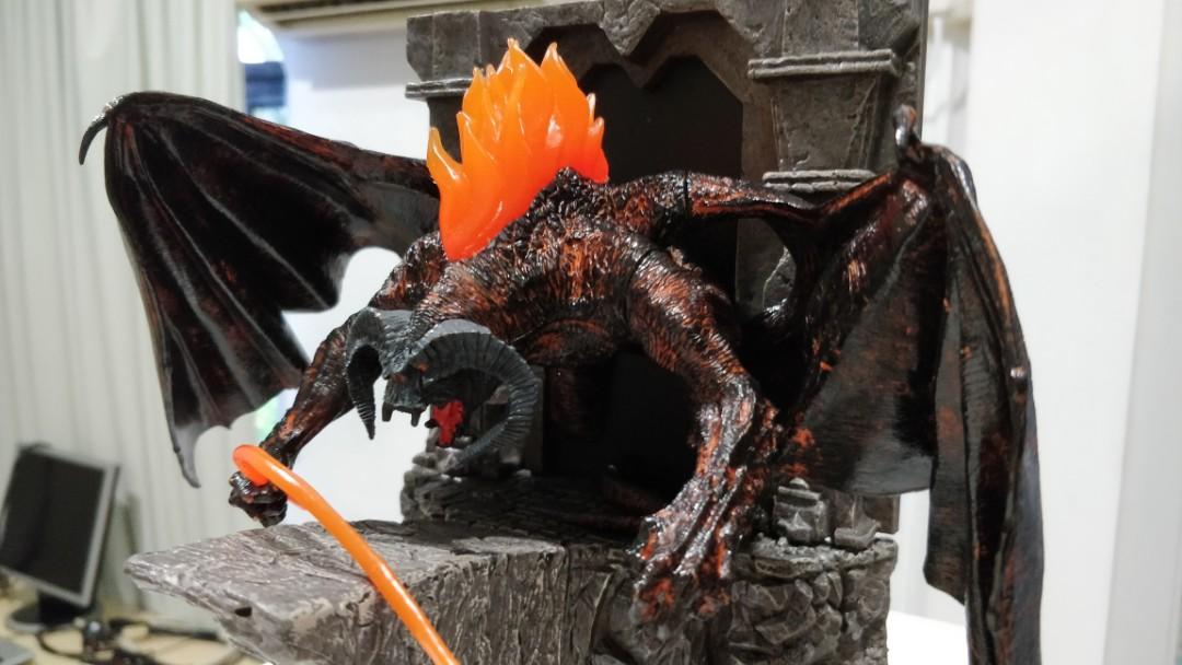 Lord of the Rings Armies of Middle Earth Battle Scenes Bridge at Khazad ...