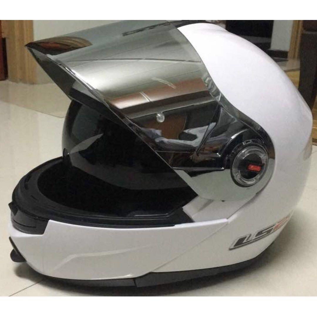 LS2 FF386 Ride Helmet, Auto Accessories on Carousell