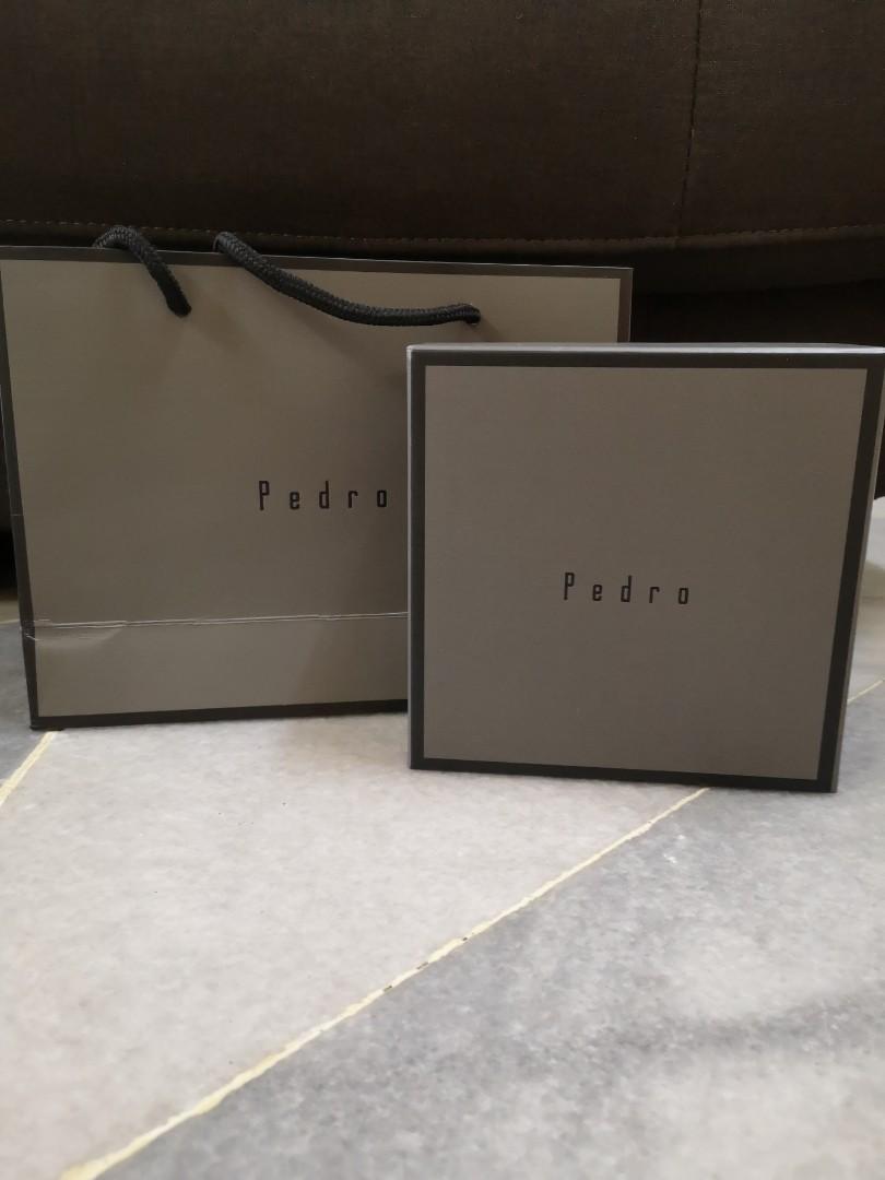 Pedro paper bag and box, Luxury, Bags & Wallets on Carousell