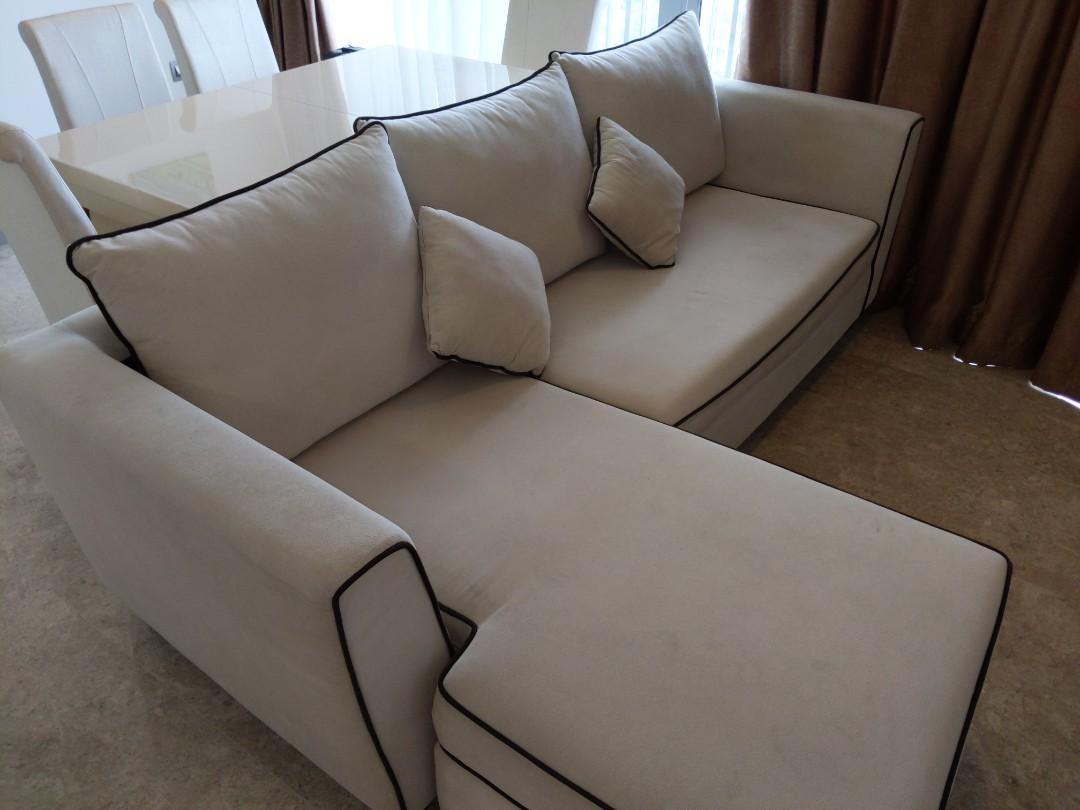 3 Seater Sofa With Leg Rest | Baci Living Room