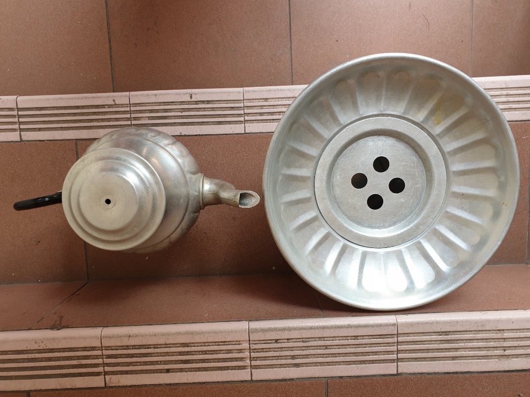 RARE INDIAN VANTAGE TEA POT SET, Furniture & Home Living, Kitchenware ...