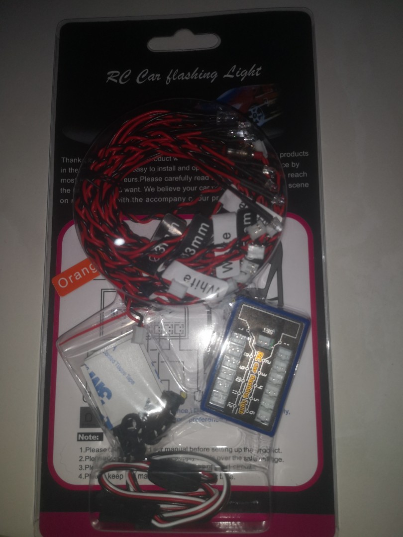 RC Car Leds lighting System Set, Hobbies & Toys, Toys & Games on Carousell