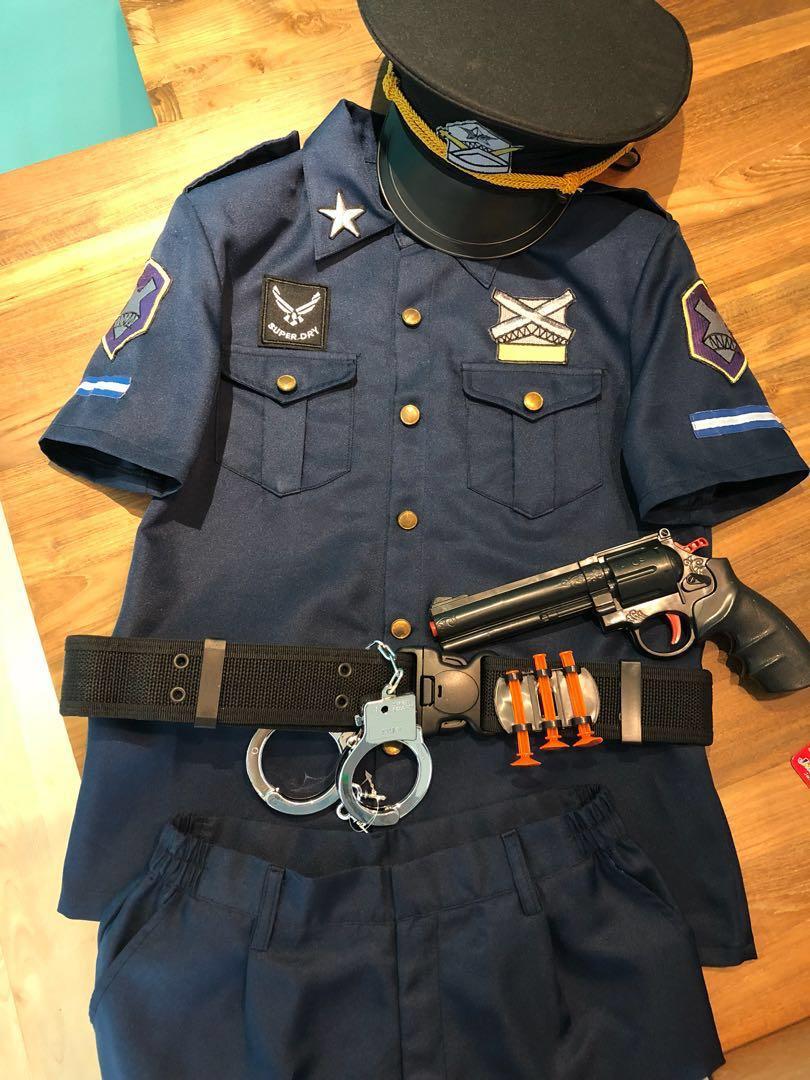 Sasuke Police Uniform - Cosplay, Hobbies & Toys, Memorabilia ...