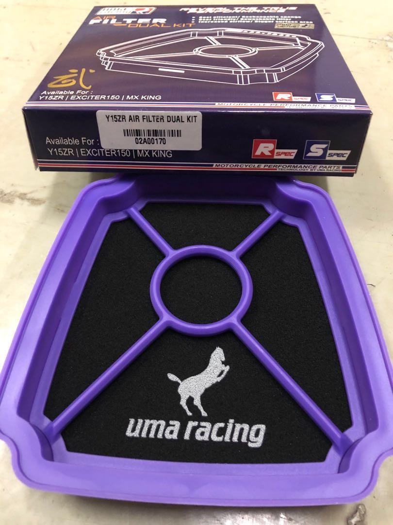 SNIPER150 UMA RACING AIR FILTER, Motorcycles, Motorcycle Accessories on ...