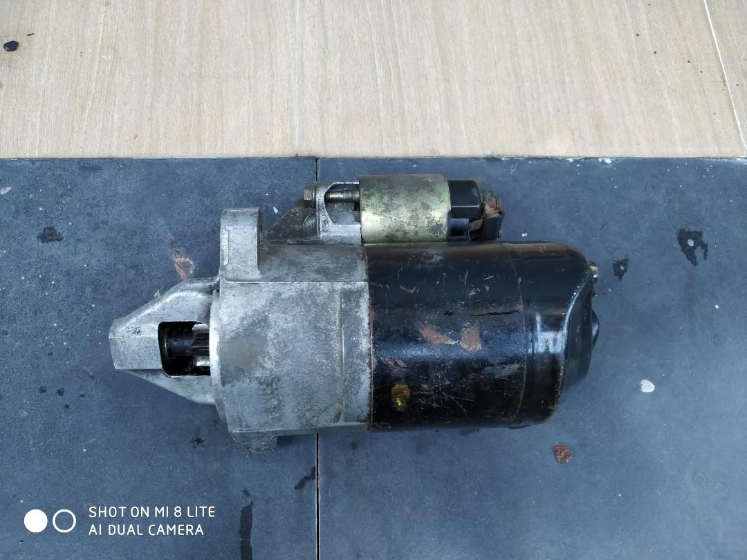 Starter motor saga iswara wira 4g13/4g15, Auto Accessories on Carousell