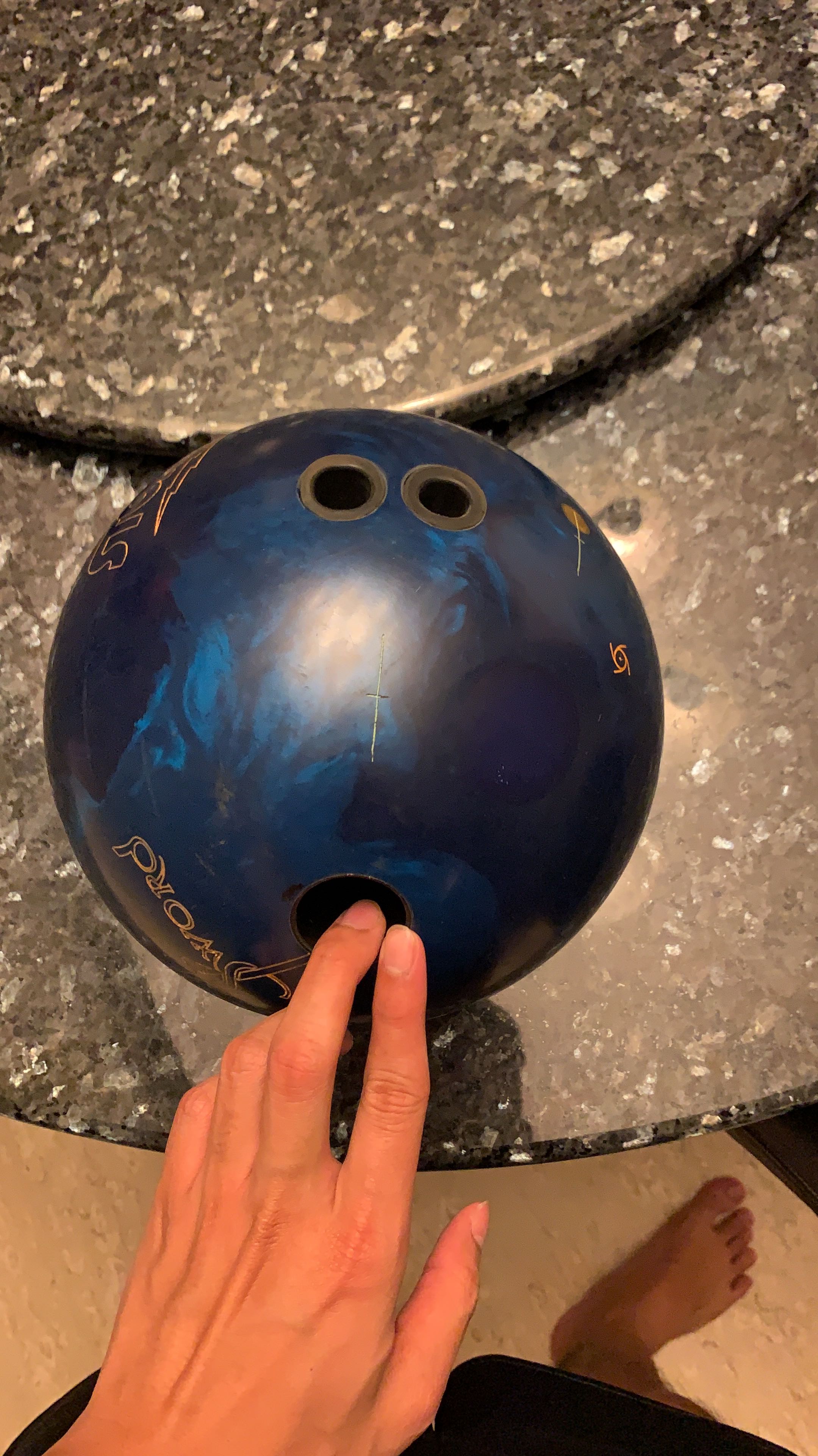 Storm Sword Nano 15lbs Bowling ball, Sports, Sports & Games Equipment ...