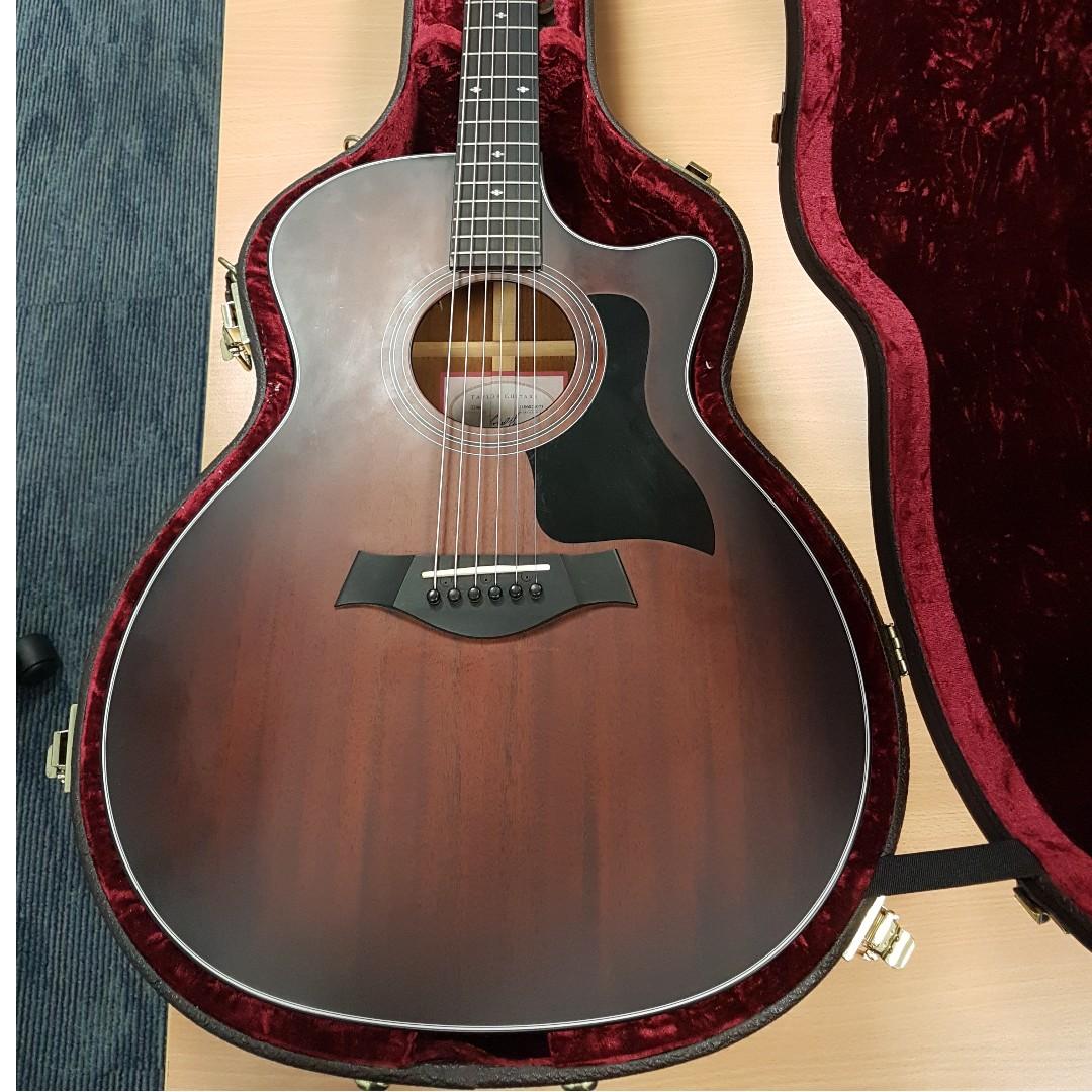 Taylor Mahogany Acoustic Guitar, Hobbies & Toys, Music & Media, Musical ...