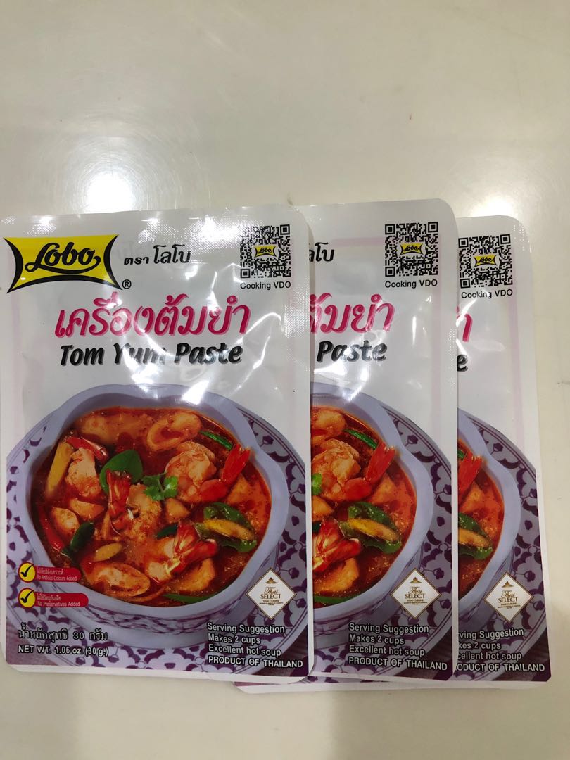 Thai Tom Yum seasoning mix, Food & Drinks, Spice & Seasoning on Carousell