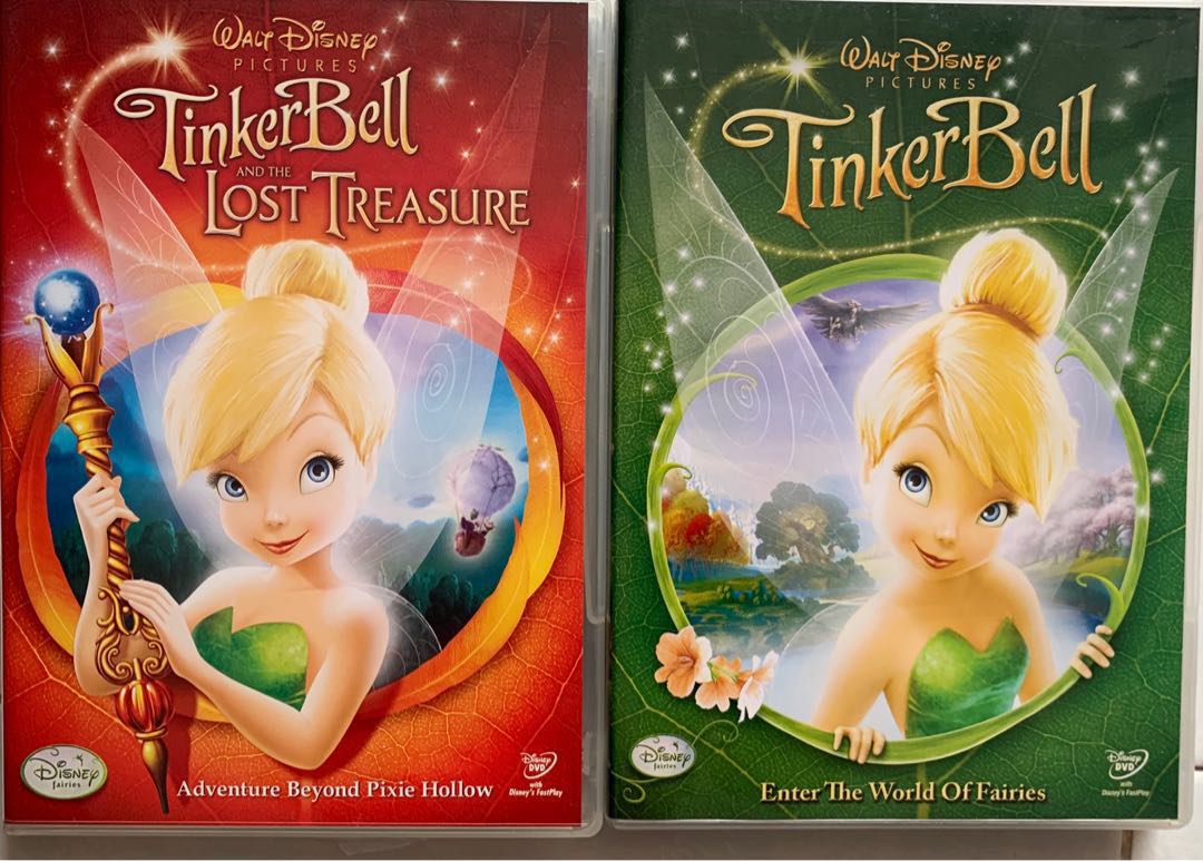 Tinkerbell dvd, Hobbies & Toys, Books & Magazines, Fiction & Non ...