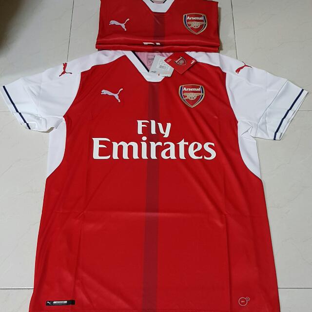 Authentic Arsenal FC Jersey [BNWT], Sports, Sports Apparel on Carousell