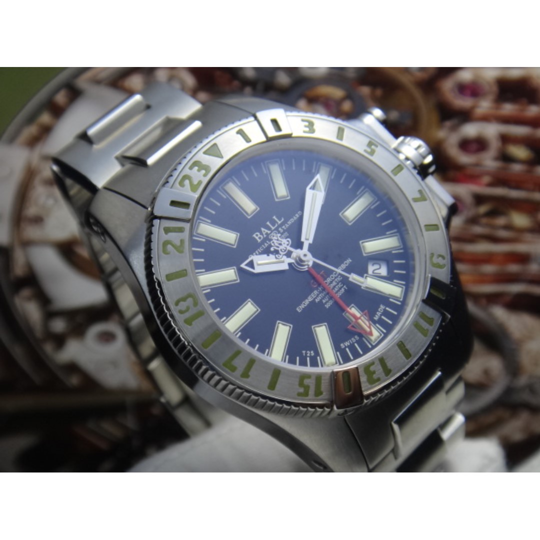 BALL ENGINEER HYDROCARBON GMT DG1016A WATCH, Luxury, Watches on Carousell
