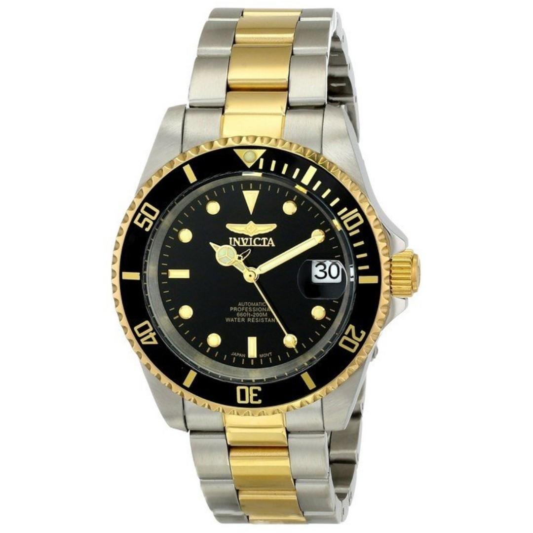[BNIB] Invicta " Rolex Submariner Homage " Professional Pro Diver 200M ...