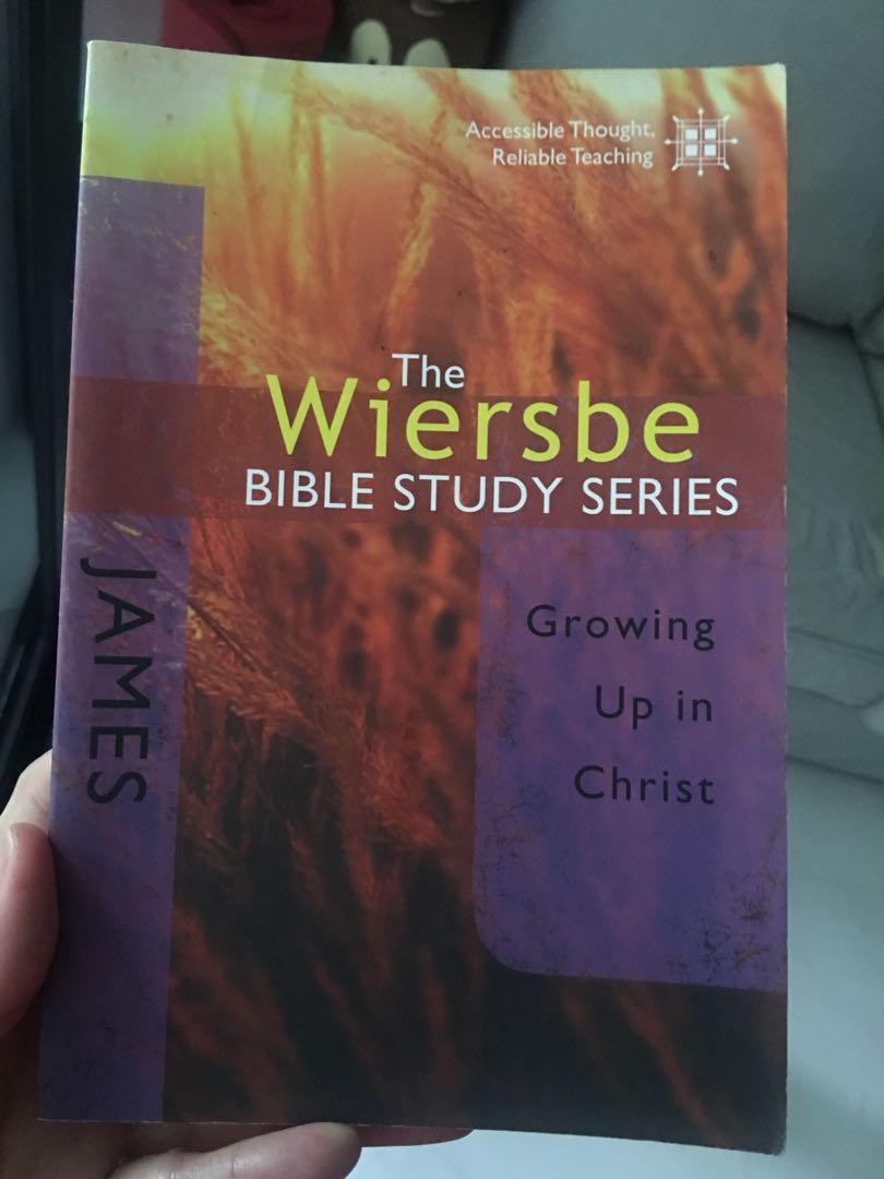 Book of James bible study by Wiersbe, Hobbies & Toys, Books & Magazines ...