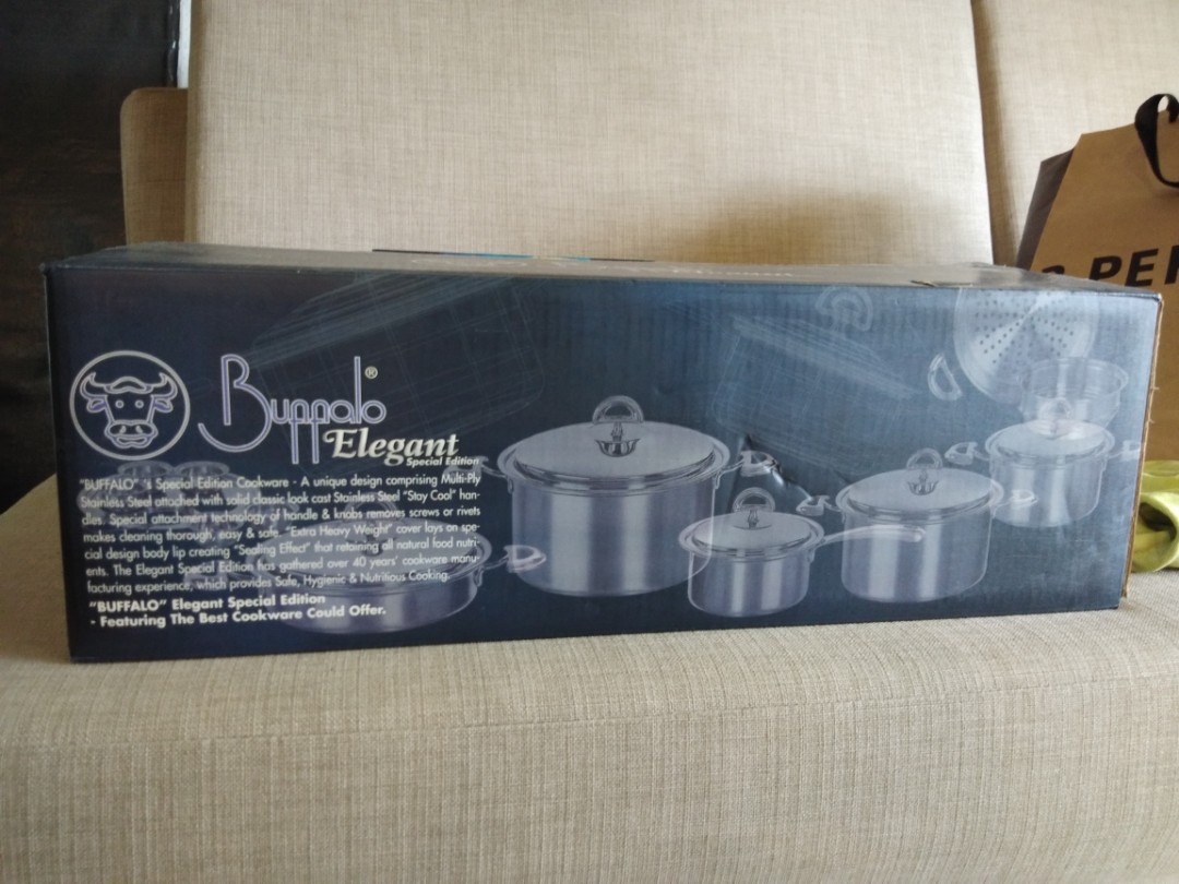 Buffalo Elegant Cookware 牛头牌, Furniture & Home Living, Kitchenware ...