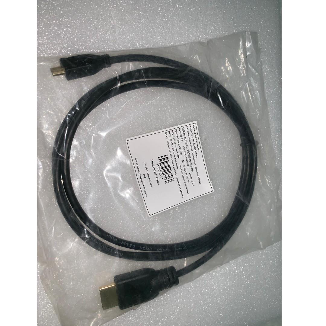 Canon Camera BAG + Micro HDMI cable, Photography, Photography ...