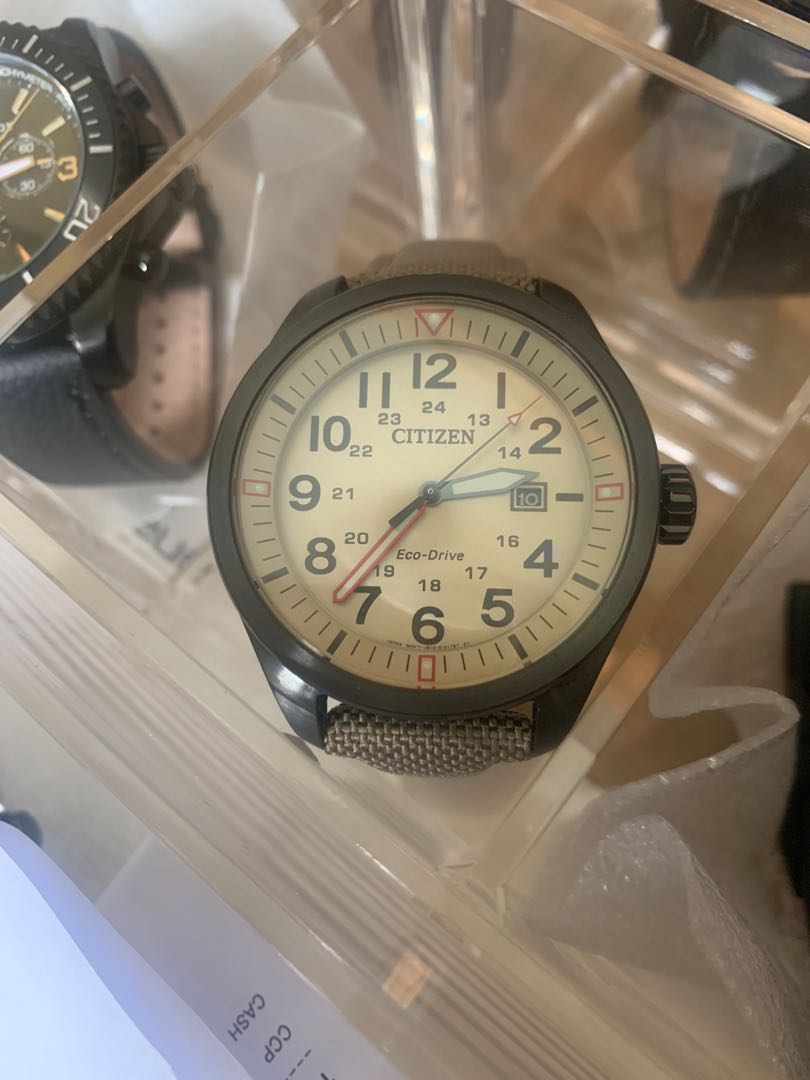 Citizen Eco-Drive Solar Military Watch AW5005-12X, Mobile Phones ...
