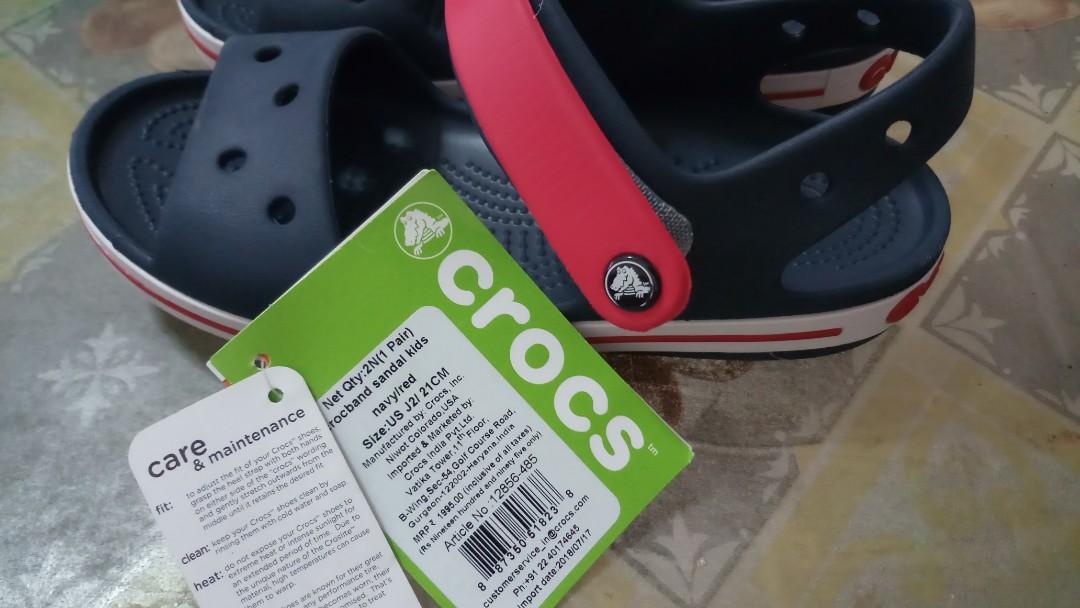 Crocs Shoe size j2, Babies & Kids, Babies & Kids Fashion on Carousell
