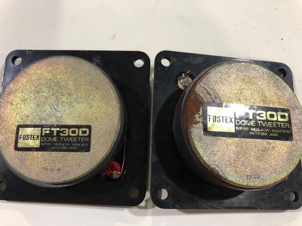 Fostex FT30D tweeters, Audio, Other Audio Equipment on Carousell