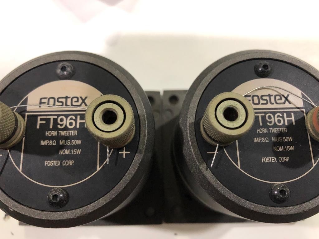 Fostex FT96H horn tweeters ( speaker), Audio, Soundbars, Speakers ...