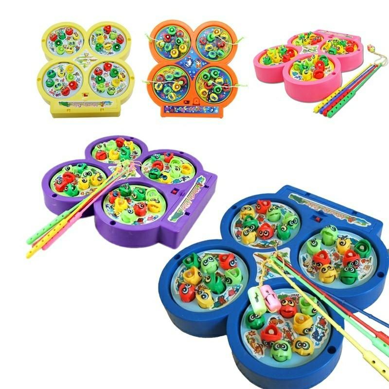 Four Fish Rotating Magnetic Music, Babies & Kids, Infant Playtime on ...