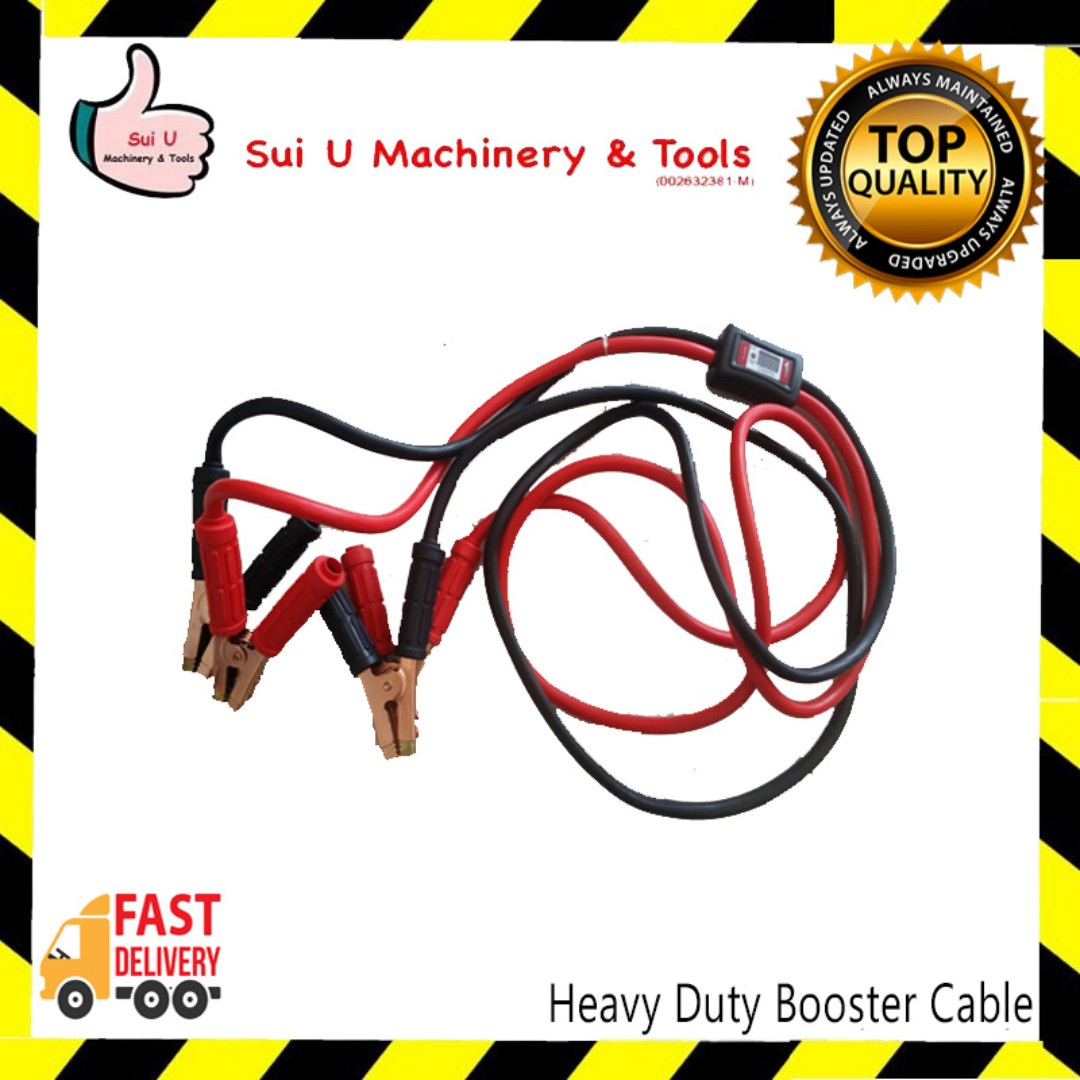 Heavy Duty Booster Cable with Meter 500Amp 3M, TV & Home Appliances ...