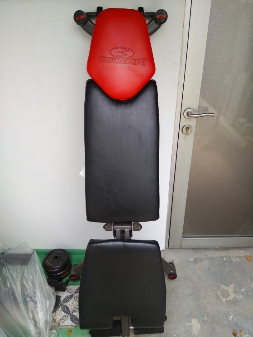 Jetstream MC 200 Half Rack, Bowflex Bench and Olympic Barbell, Sports ...