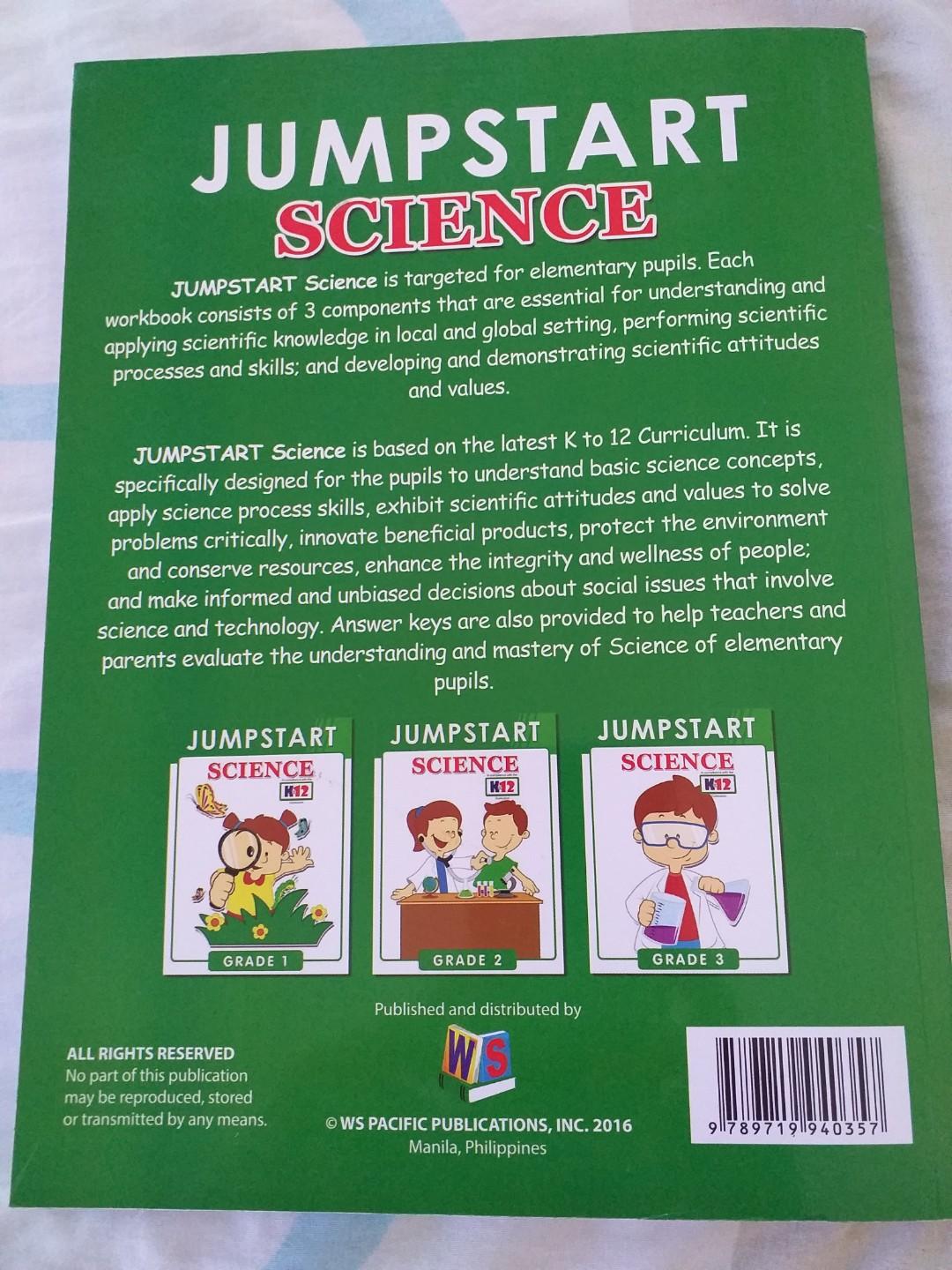 Jumpstart Science- Grade1, Hobbies & Toys, Books & Magazines, Children ...