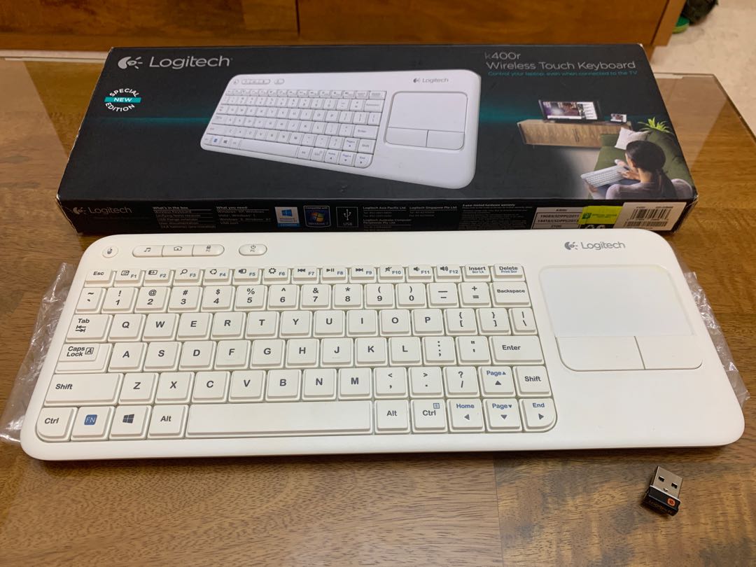 K400r Wireless Touch Keyboard Logitech Computers And Tech Parts And Accessories Computer