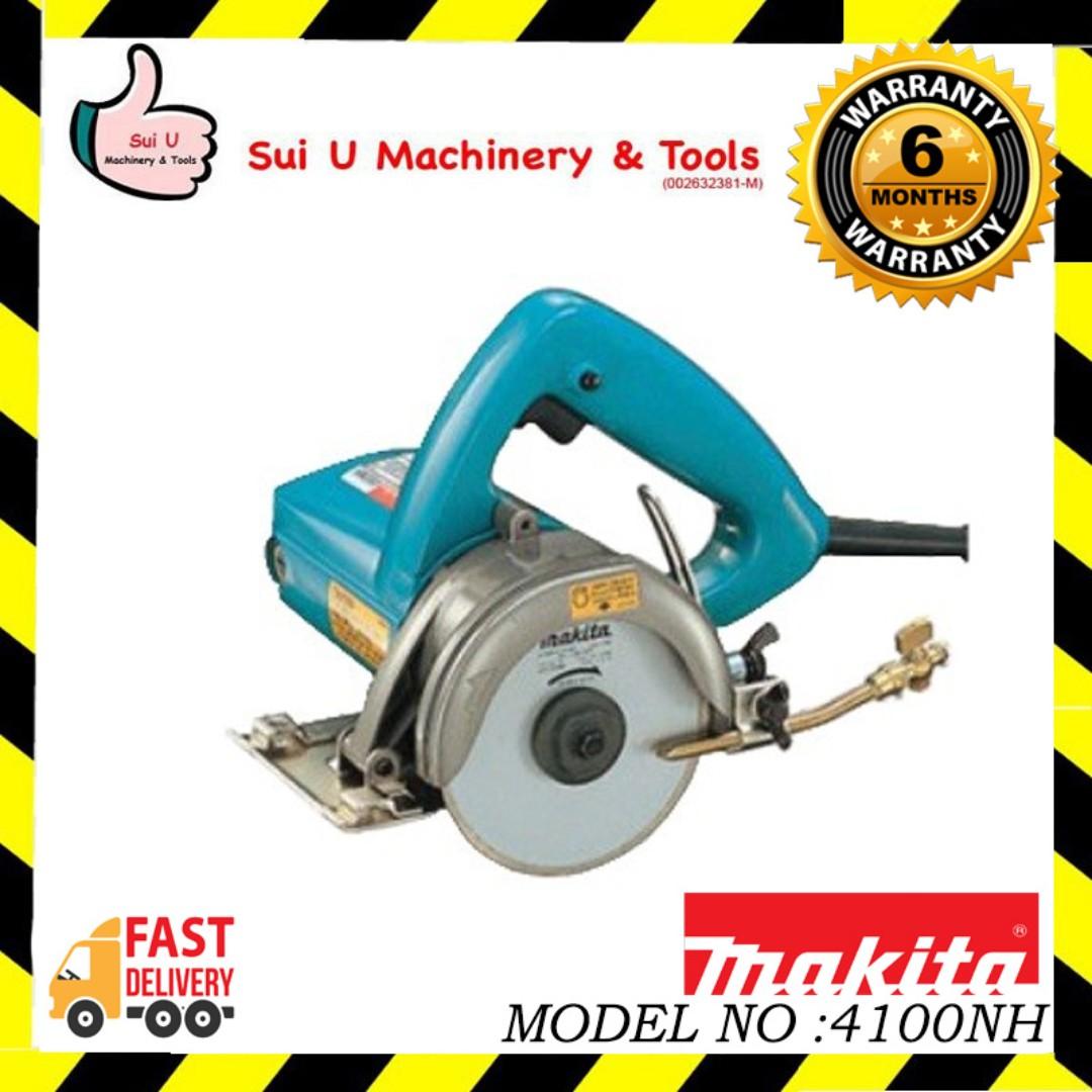 MAKITA 4100NH Marble Cutter 1200w 110mm, Furniture & Home Living, Home Improvement ...