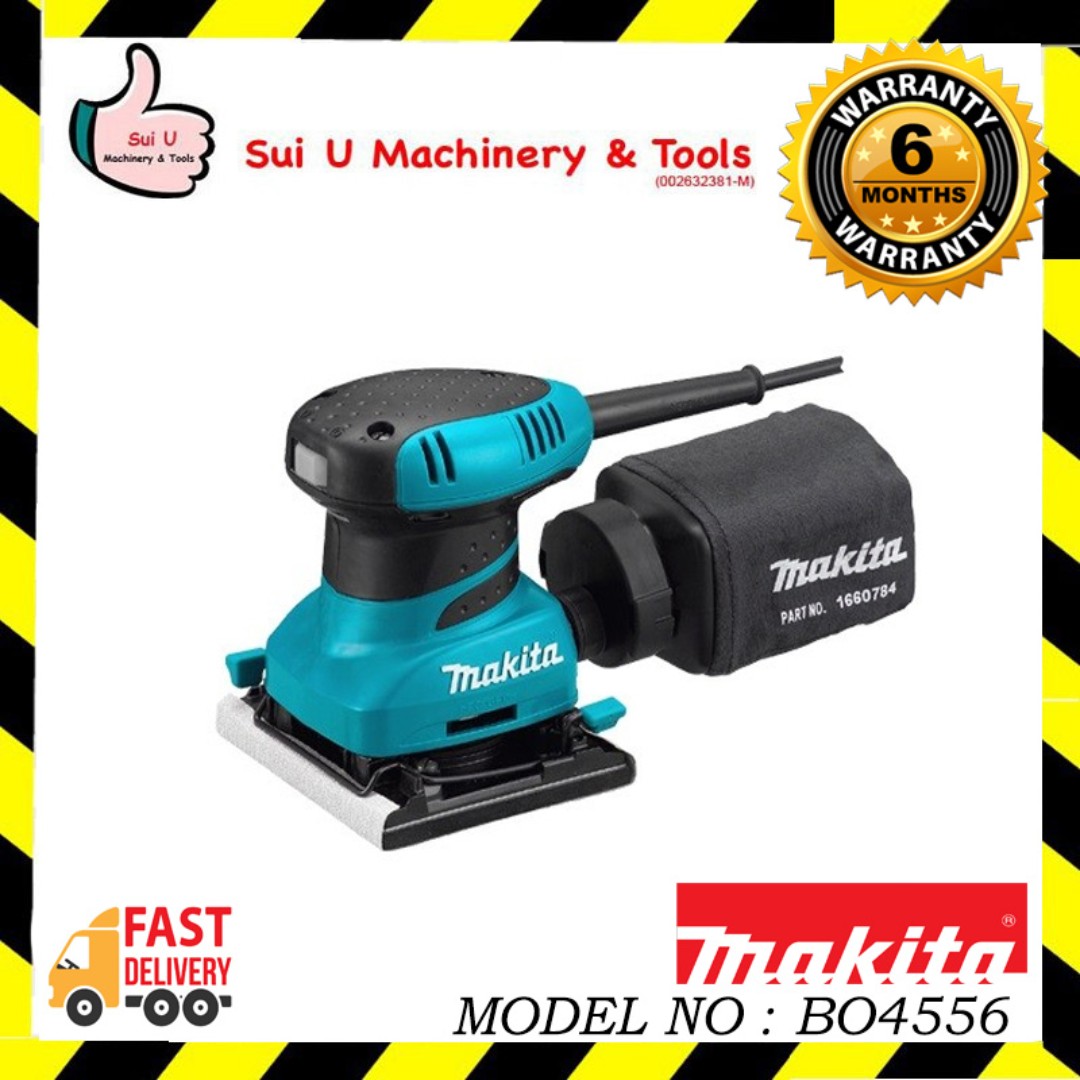 MAKITA BO4556 Finishing Sander 200W, TV & Home Appliances, Electrical ...
