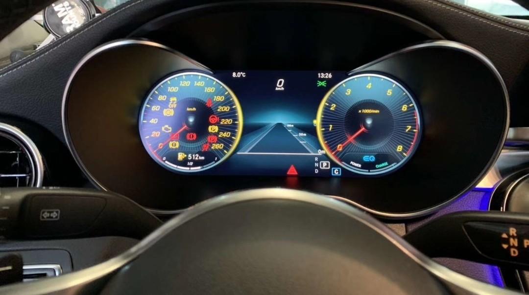 Mercedes new w205 809 Digital meter virtual cockpit, Car Accessories ...