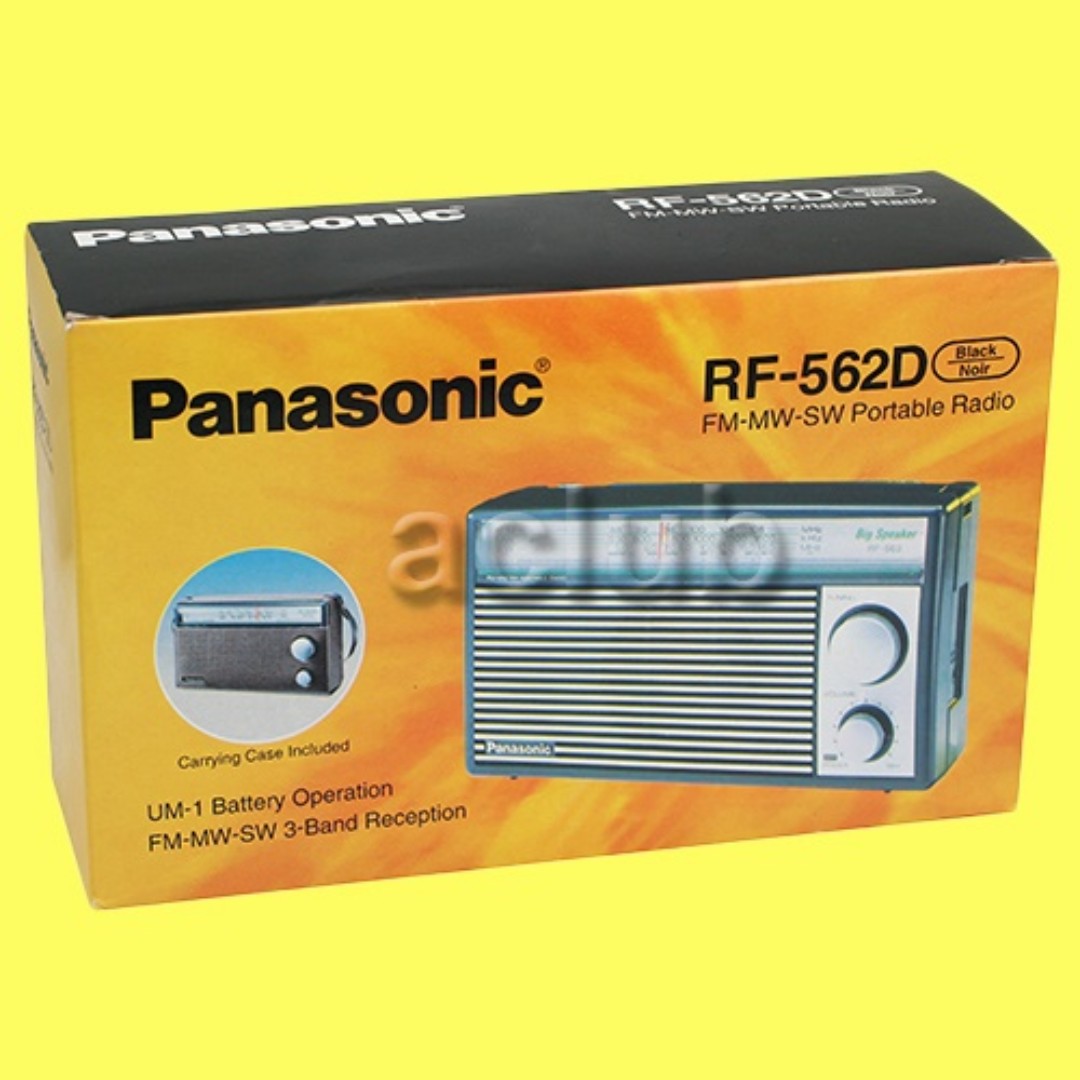 Panasonic Portable Radio RF-562D, Audio, Portable Music Players on Carousell