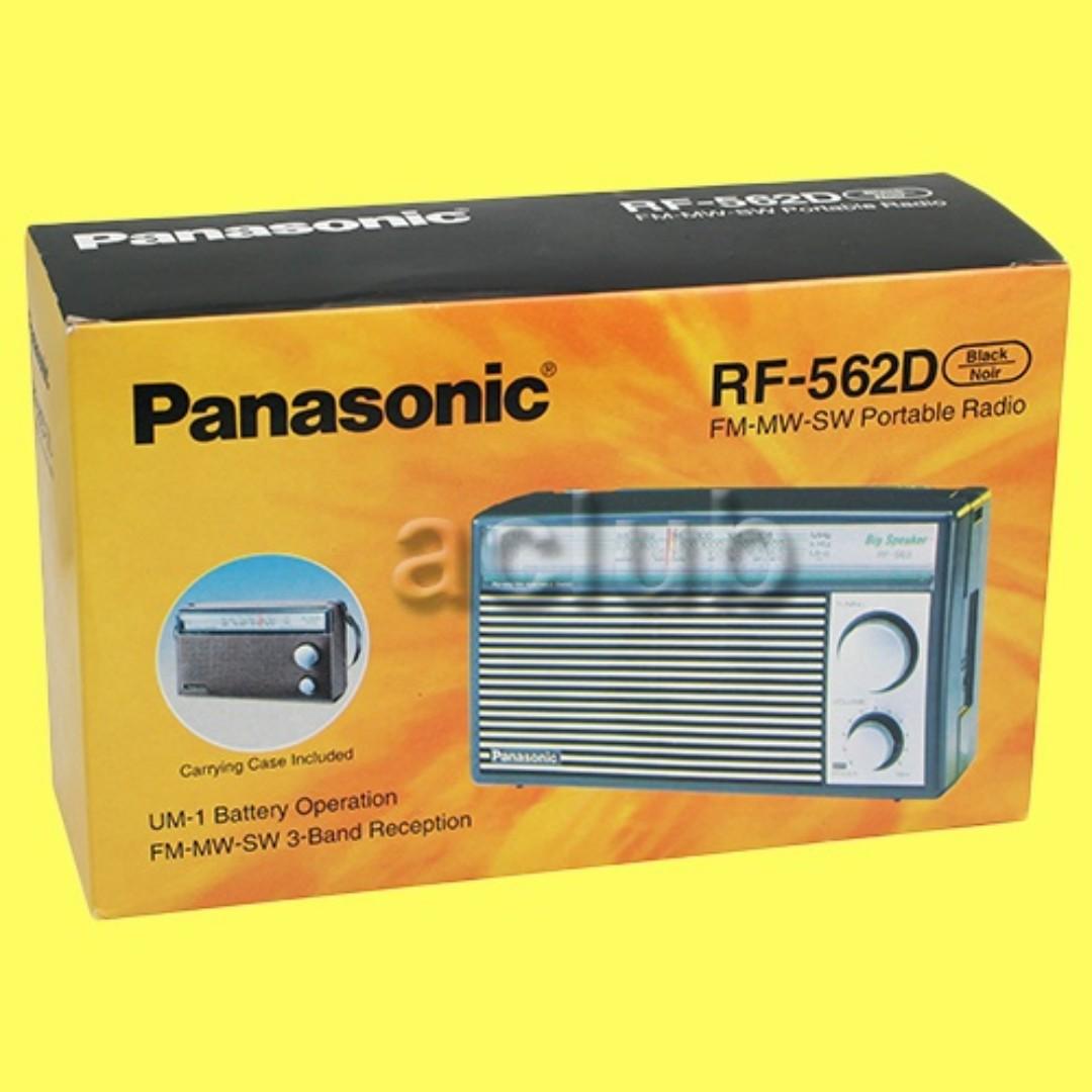 Panasonic Portable Radio RF-562D, Audio, Portable Music Players on ...