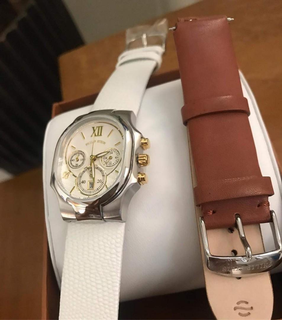 Philip Stein Tank Chrono Two tone orig moneyback if fake, Luxury ...