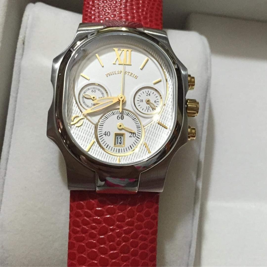 Philip Stein Tank Chrono Two tone orig moneyback if fake, Luxury ...