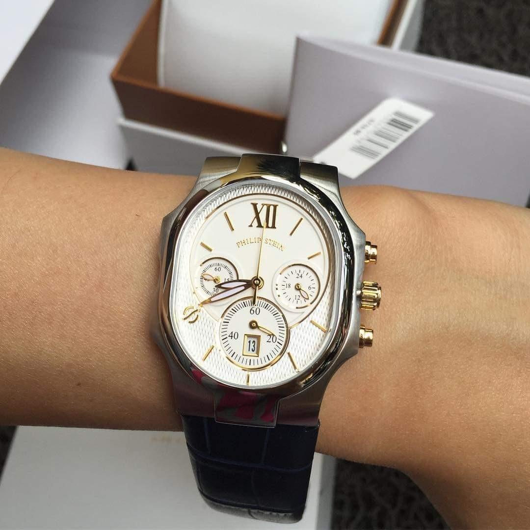 Philip Stein Tank Chrono Two tone orig moneyback if fake, Luxury ...