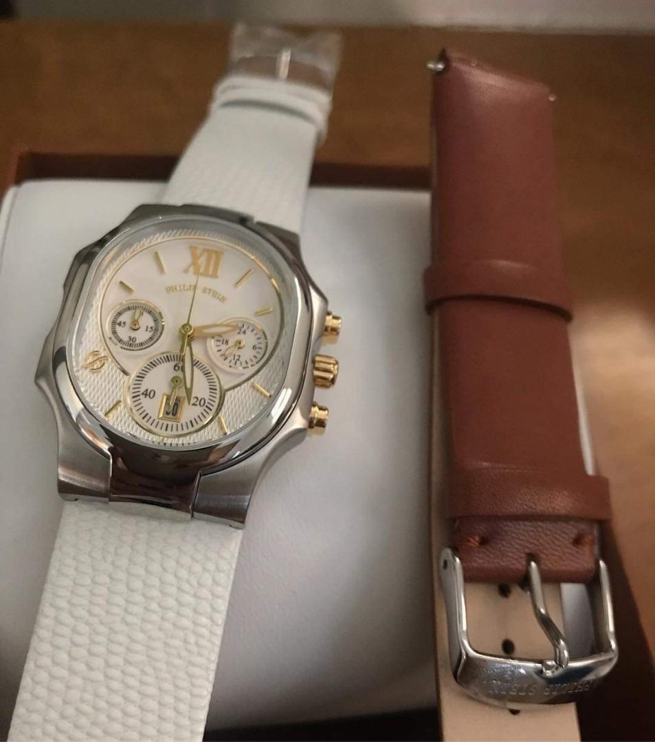 Philip Stein Tank Chrono Two tone orig moneyback if fake, Luxury ...