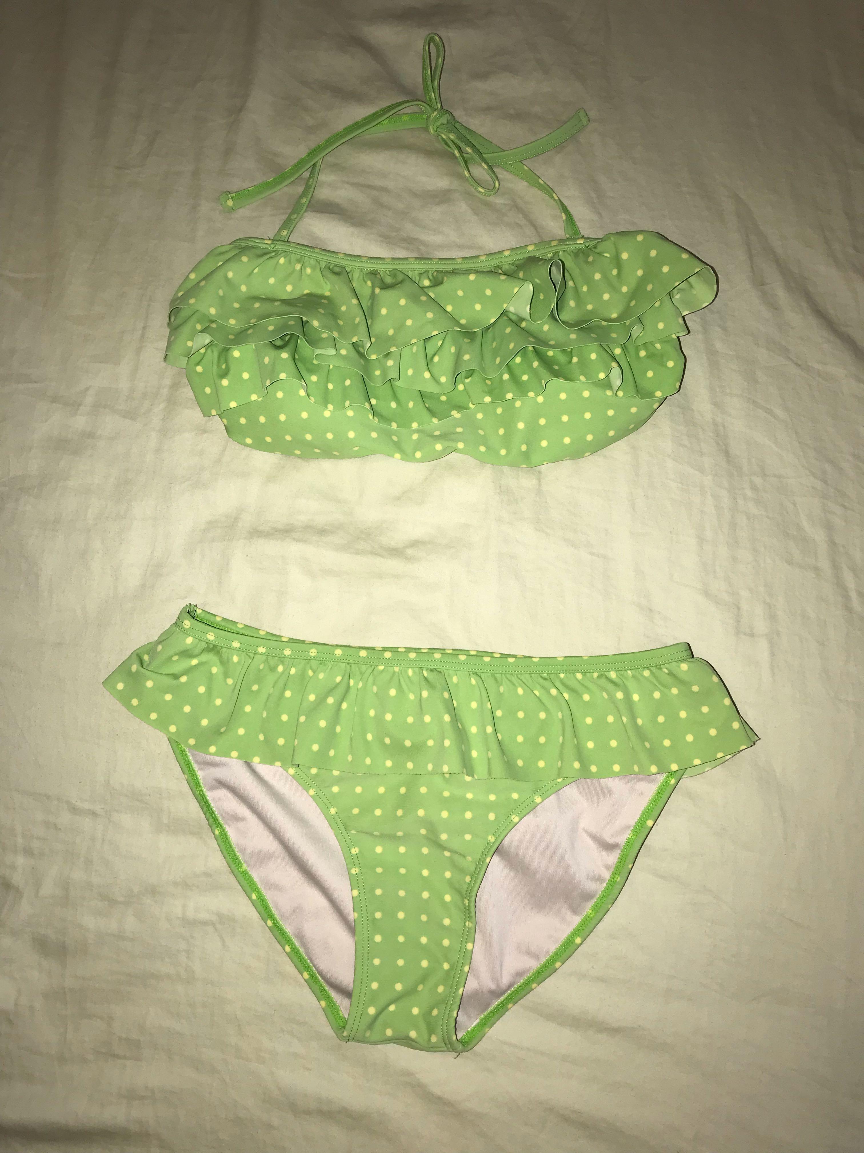 Ruffled Bikini, Women's Fashion, Swimwear, Bikinis & Swimsuits on Carousell