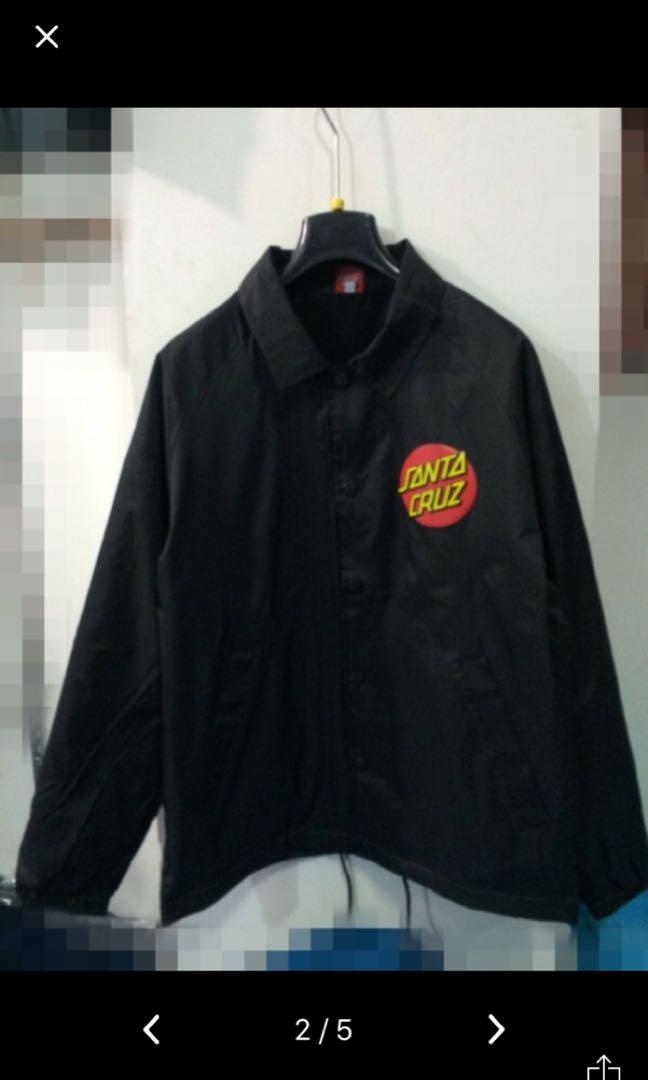 Santa Cruz coach jacket, Men's Fashion, Coats, Jackets and Outerwear on ...