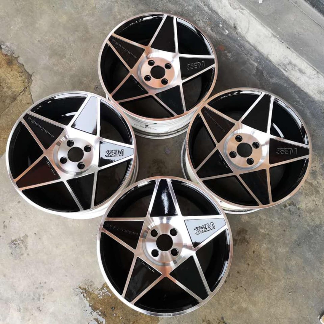 SPORT RIM 17" CITY VIOS ALZA ALMERA JAZZ MYVI, Auto Accessories on ...