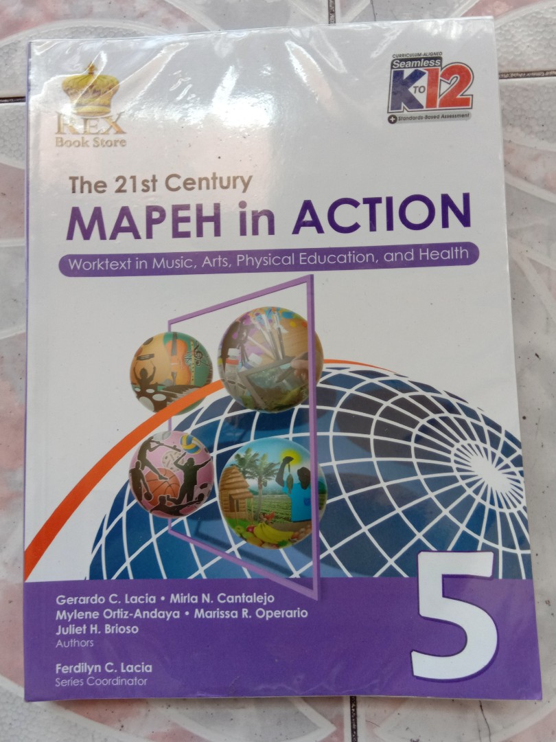 The 21st Century MAPEH in Action - Grade 5 books, Hobbies & Toys, Books & Magazines, Textbooks ...