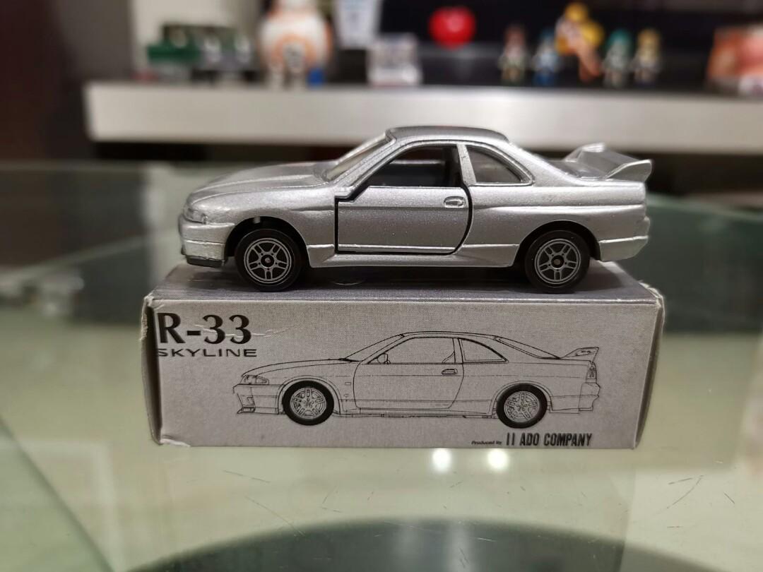 Tomica SKYLINE GTR R33 iiado特注, 興趣及遊戲, 玩具 & 遊戲類 - Carousell