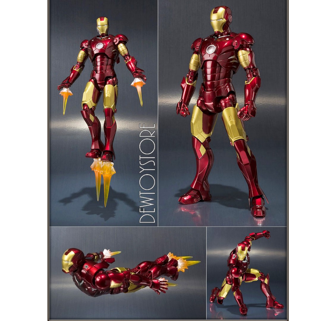 [Pre-order] Bandai S.H. SH Figuarts SHF Iron Man - Iron Man Mark 3 Mark ...