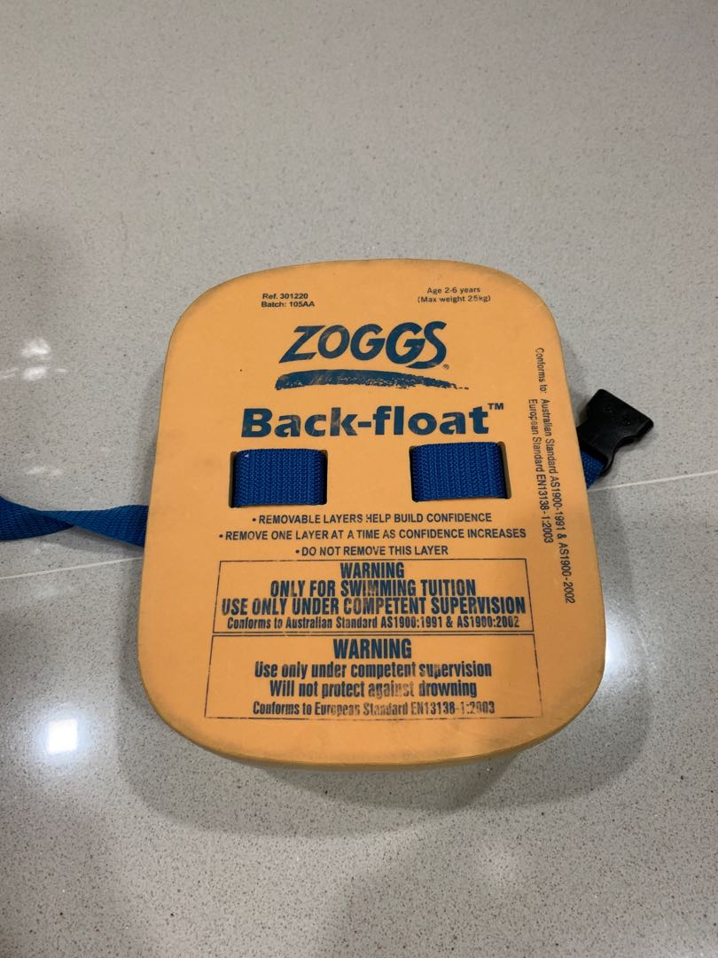 Zoggs Back-float, Babies & Kids, Infant Playtime on Carousell