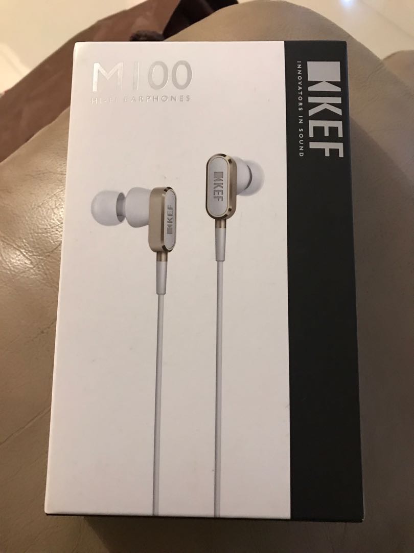 全新 KEF M100 耳機, 音響器材, Soundbar、揚聲器、藍牙喇叭、耳擴 - Carousell