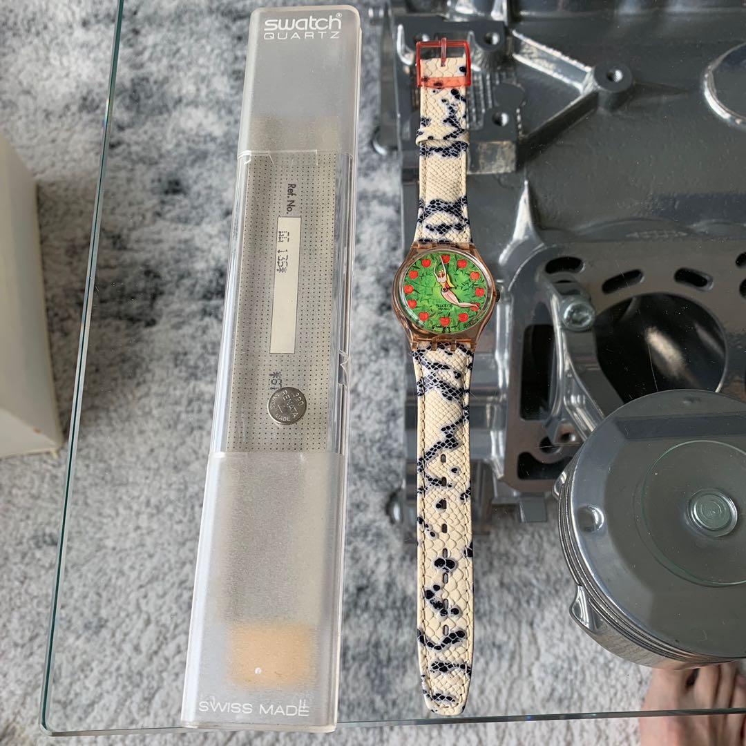 Adam Eve Swatch Watch 1994, Women's Fashion, Watches & Accessories ...