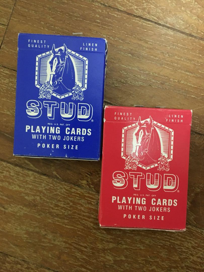 BLUE SEAL STUD PLAYING CARDS (VINTAGE WALGREEN), Hobbies & Toys, Toys ...
