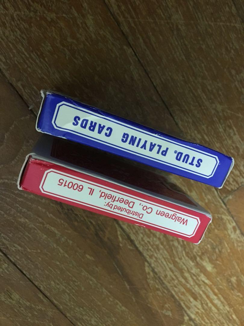 BLUE SEAL STUD PLAYING CARDS (VINTAGE WALGREEN), Hobbies & Toys, Toys ...